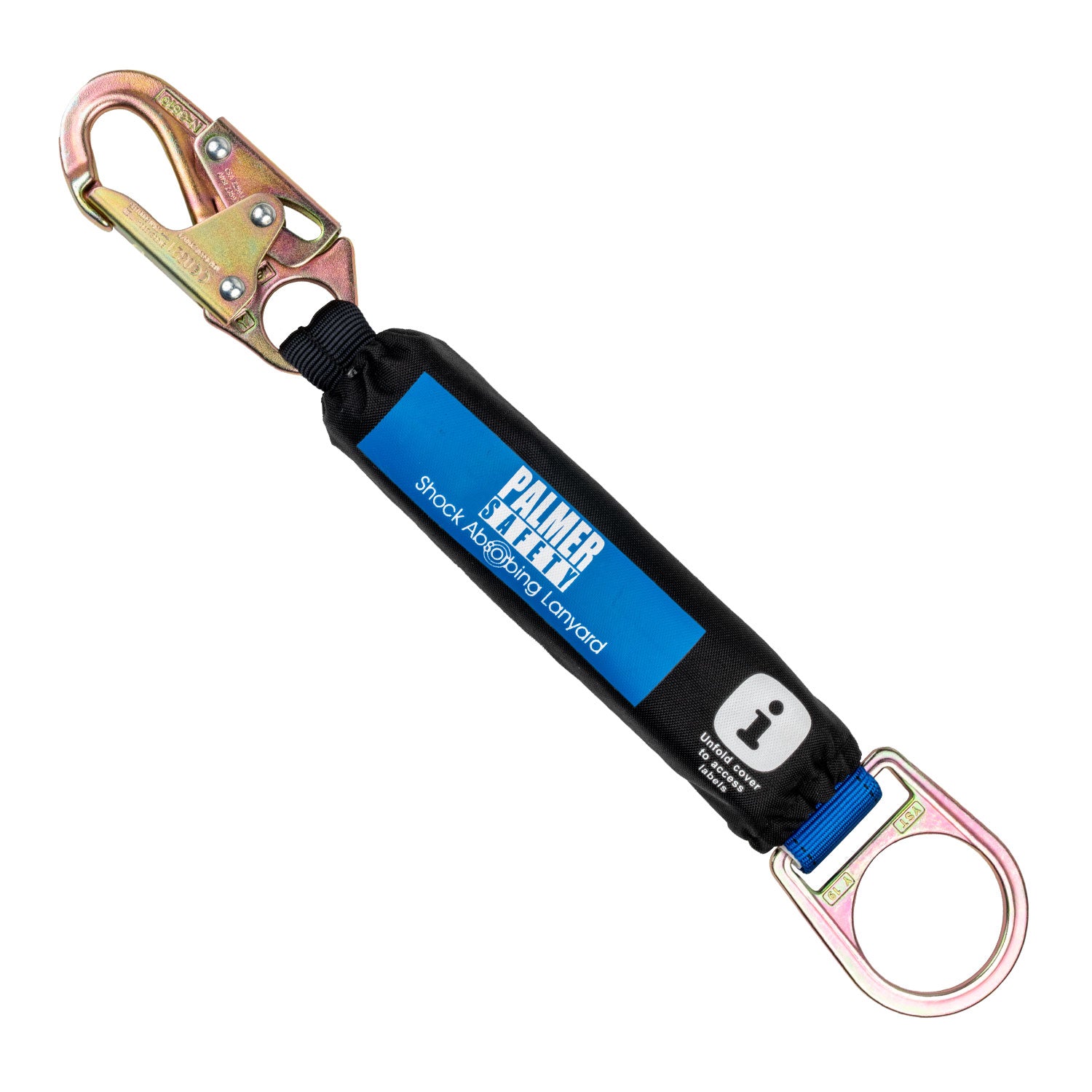 Personal shock pack extension, 12ft free fall, Blue in color. SKU LS12